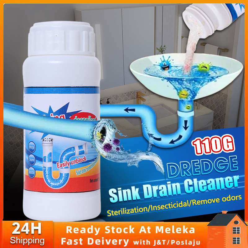 🌈COD🌈Strong Clog Remover Powder 260g 管道疏通剂 Effective Sink Pipe Cleaner ...