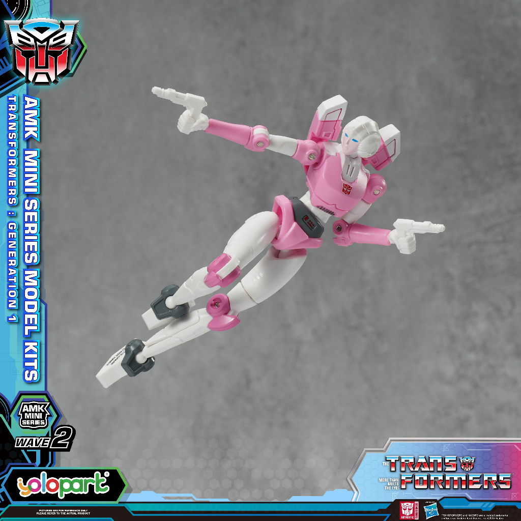 TRANSFORMERS GENERATION ONE: AMK MINI Series (WAVE 2) Model Kit - Arcee ...