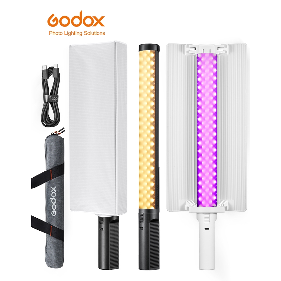 Godox LC500 mini LC500R mini 2500K-8500K LED Light Stick Lighting ...