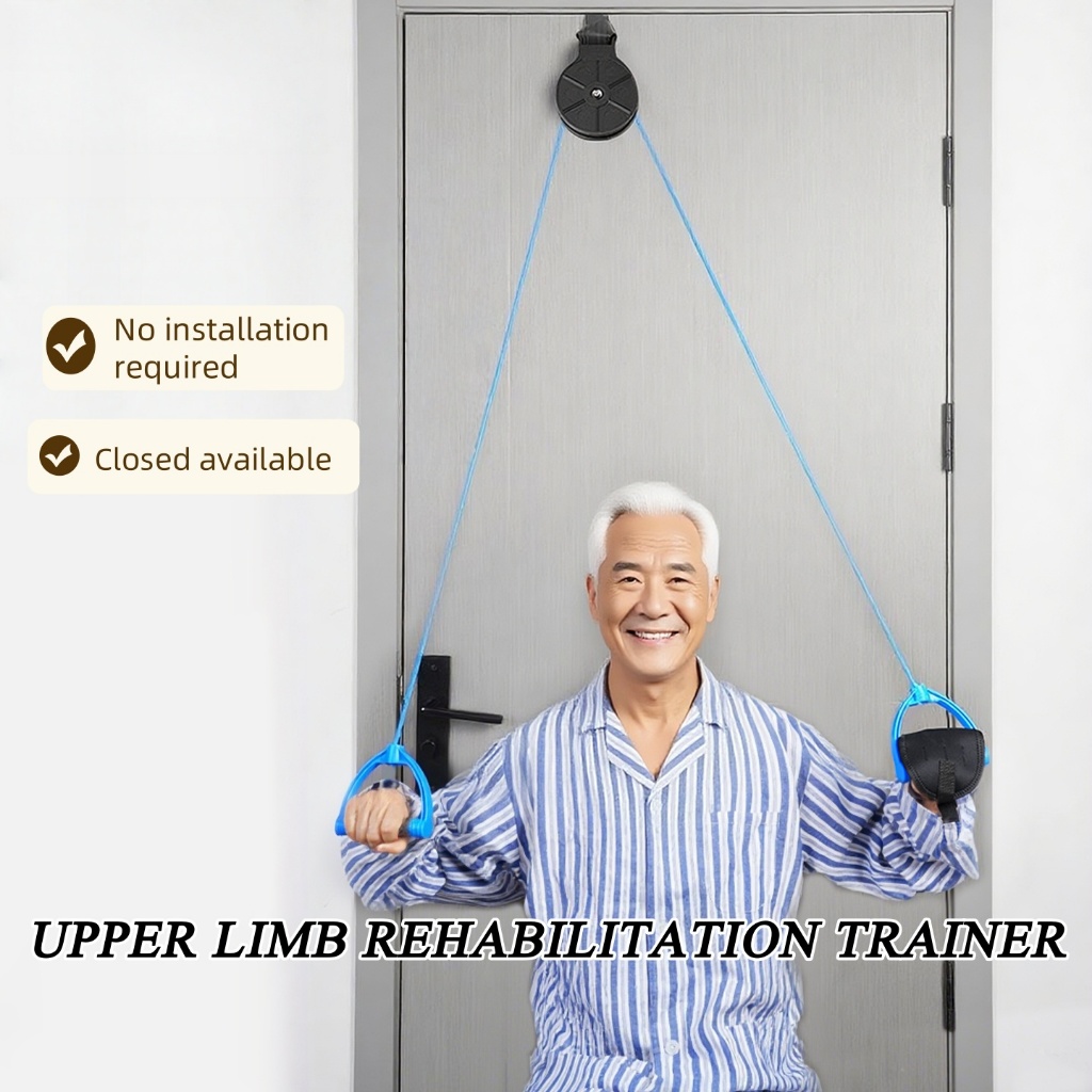 Stroke Therapy Pulley Rings Shoulder Joint Exercise for Elderly ...