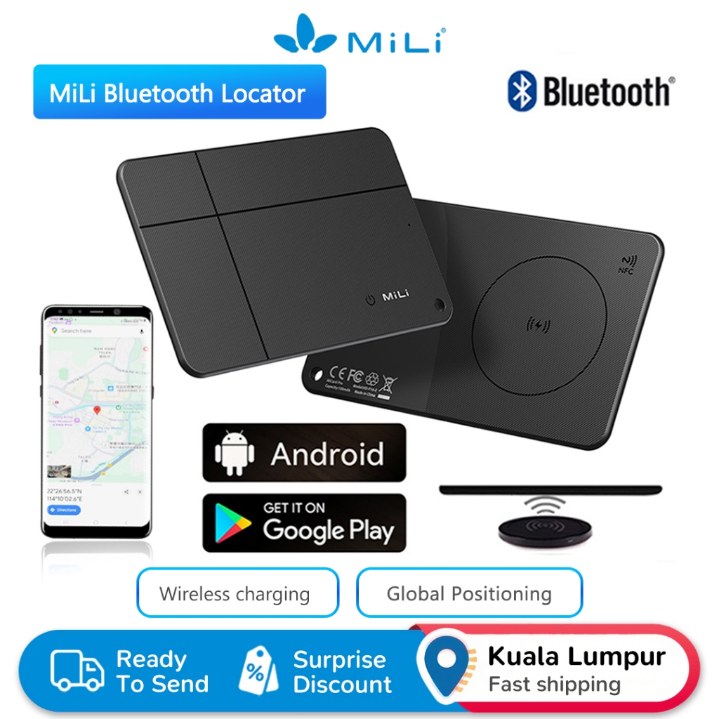 MiLi MiCard Pro - （ iOS & Android ）Smart Anti-Loss Card with Lost Mode & NFC Function, Supports ...