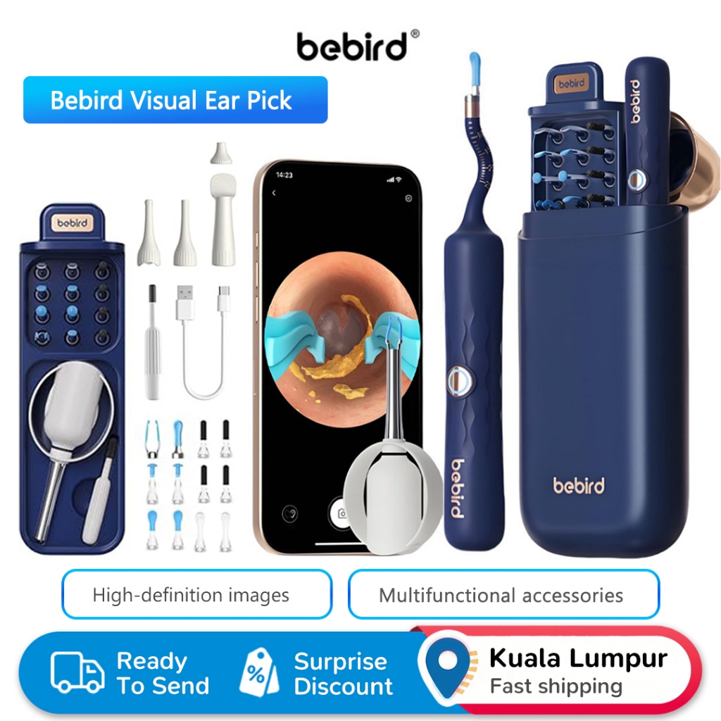 Bebird Ear Sight Plus Smart Visual Ear Cleaner Camera With Detachable ...