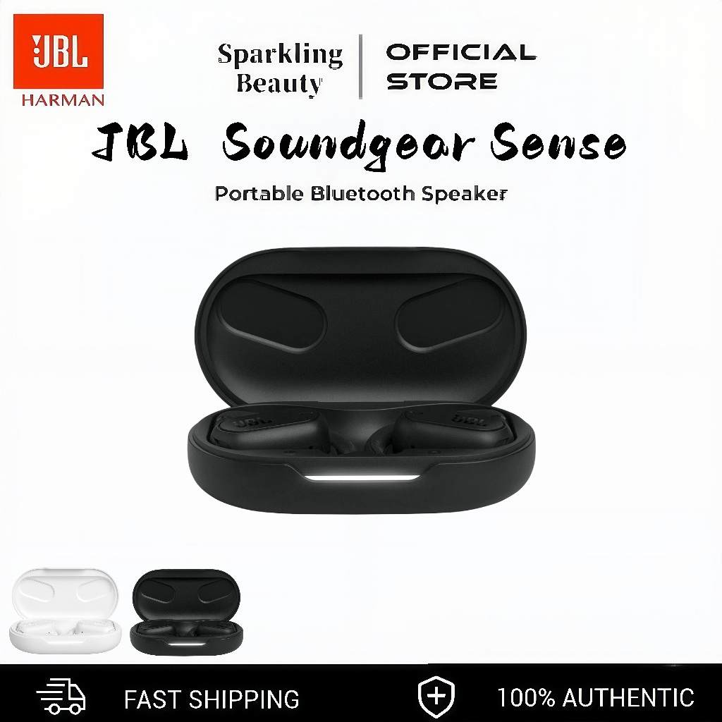 JBL Soundgear Sense True Wireless Open-Ear Headphones Bluetooth 5.3 ...