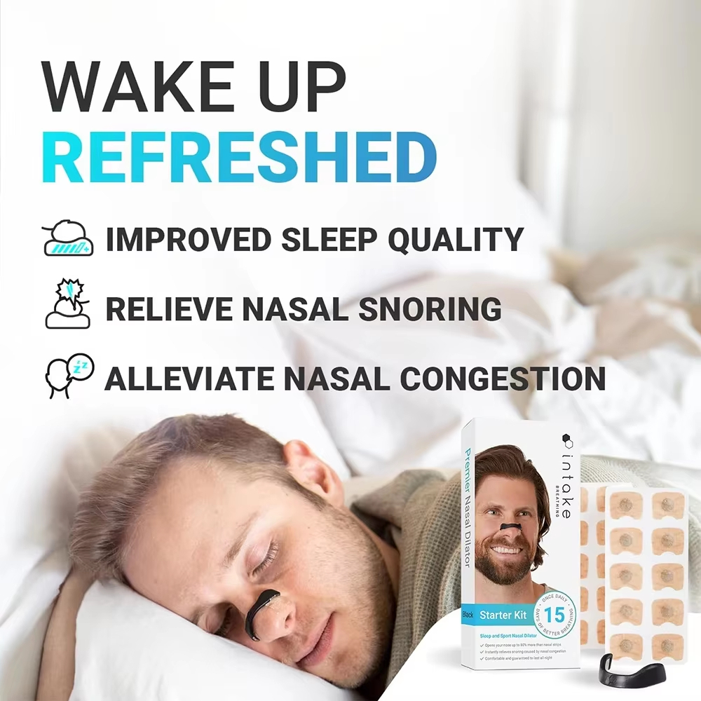 Anti-snoring Nose Clip Nasal Breathing Dilators Starter Kits Magnetic ...