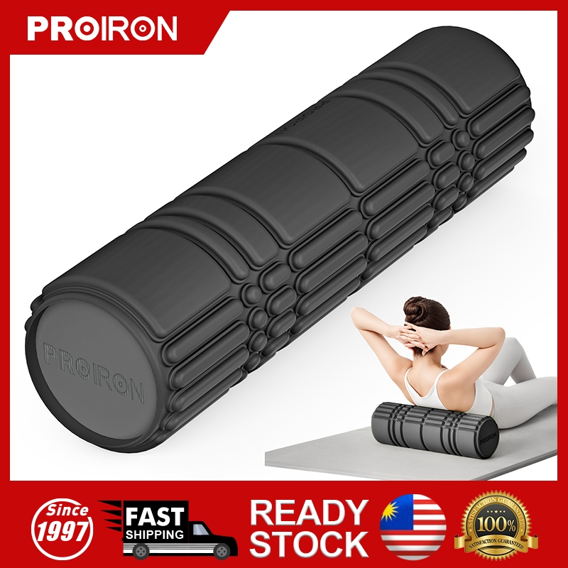 PROIRON Foam Roller (Upgraded Soft Air-Cushion), 42CM Long, Solid Core ...