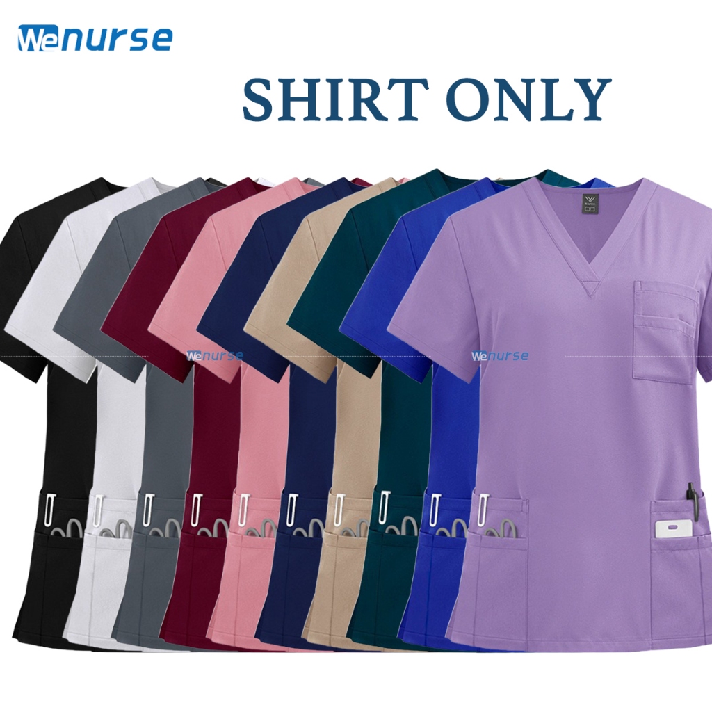 shirt-only-unisex-navy-blue-suit-pet-shop-doctor-medical-surgery
