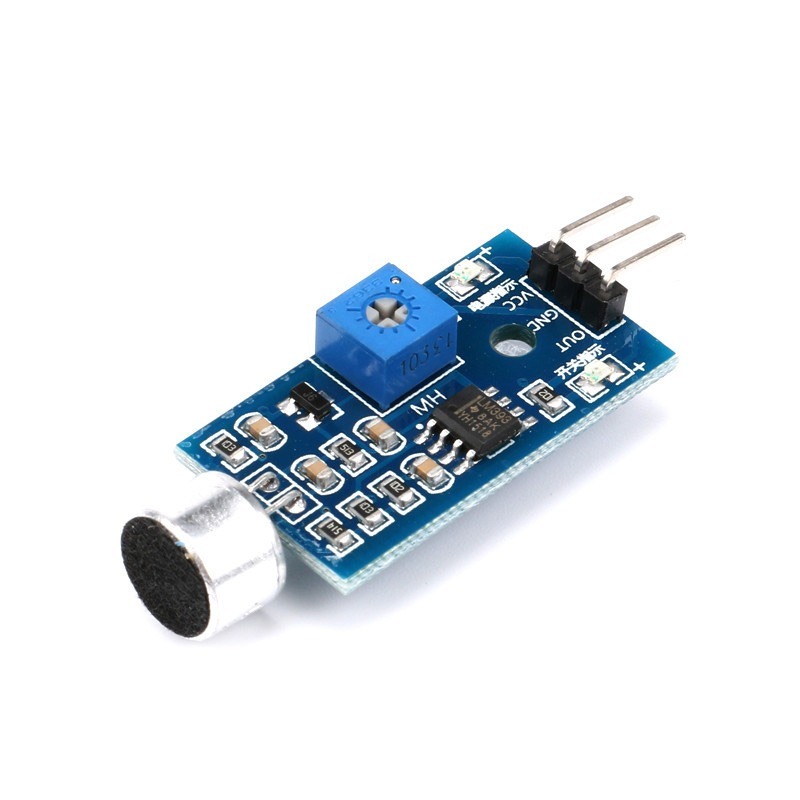 Sound Sensor Module Voice Control Switch Whistle Voice Detection ...