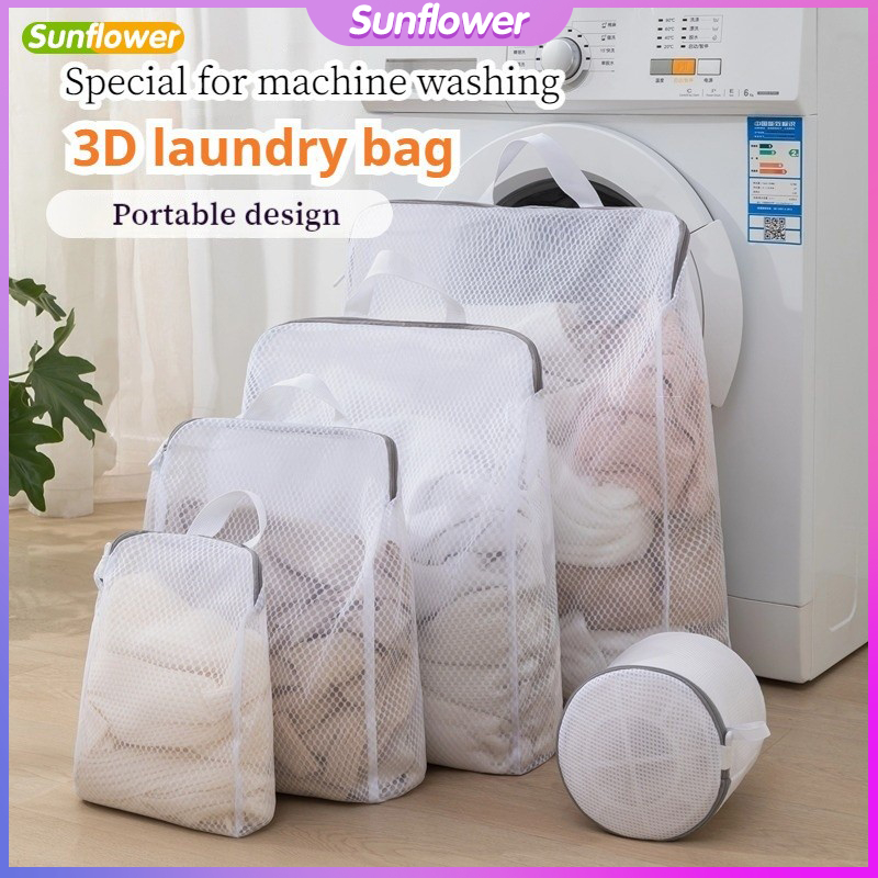 🔥MY stock🔥Three-Dimensional Laundry Bag Washing Machine Dedicated Anti ...