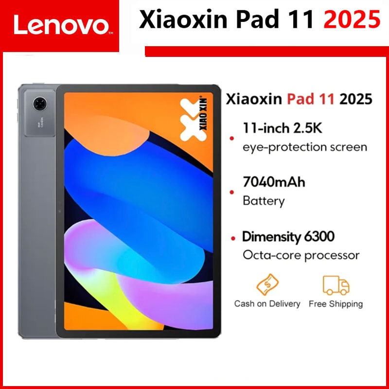 Lenovo Xiaoxin 2025 Tablet Pad 11 8+128GB 11inch 2.5K Dimensity 6300 ...
