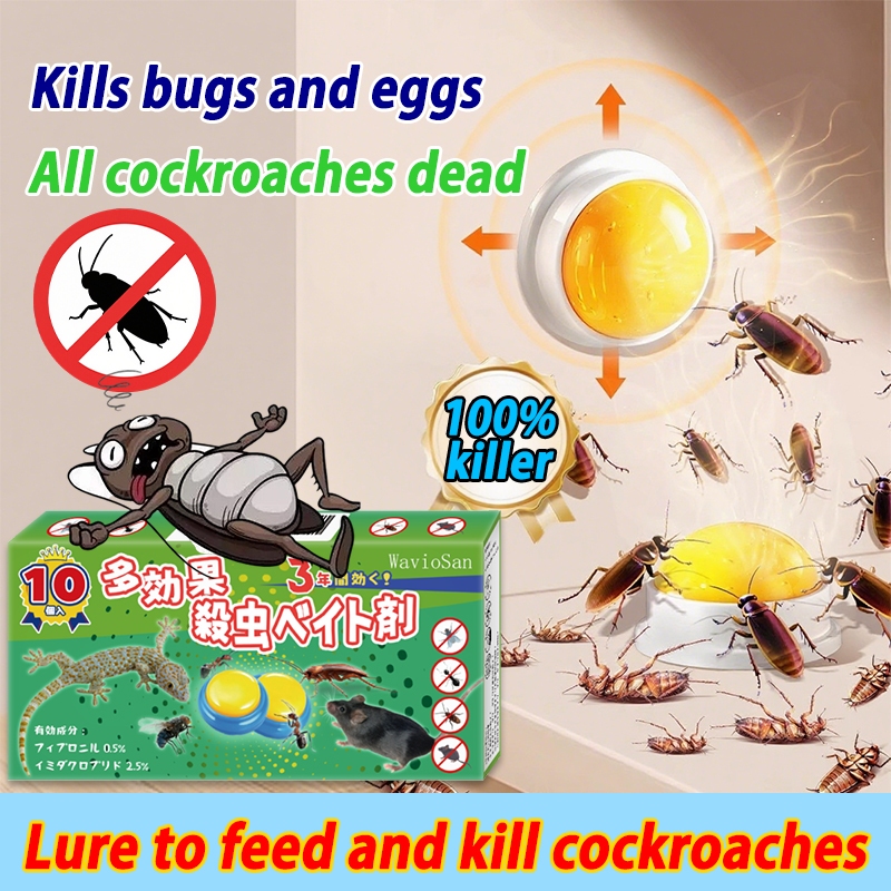 🪳No Roaches for 100 Years! 🚫VM Cockroach killer Cockroach bait Lipas ...