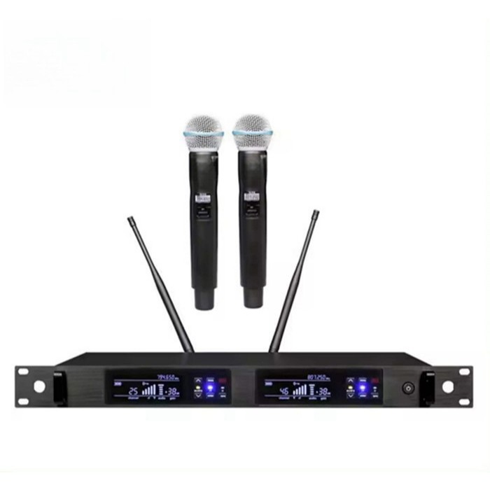 True Diversity 626-668mhz 780-822mhz QLX-24D dual channel UHF ...