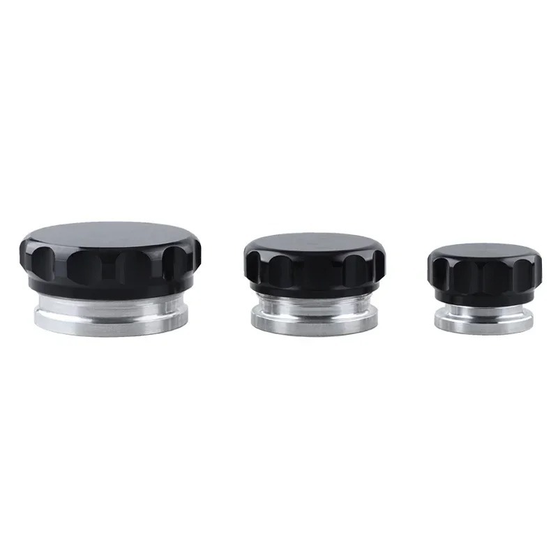 Aluminium Alloy Coolant Cooler Weld On Filler Neck Caps Black Oil Fuel ...