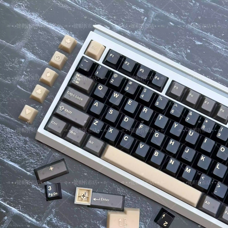 【Keycap Only】Ape Keycaps Translucence 163 Keys ABS Double Shot Cherry ...