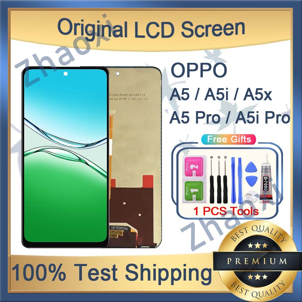 Original OPPO A5 A5i A5x A5 Pro 4G 5G A5i Pro LCD Screen Replacement ...