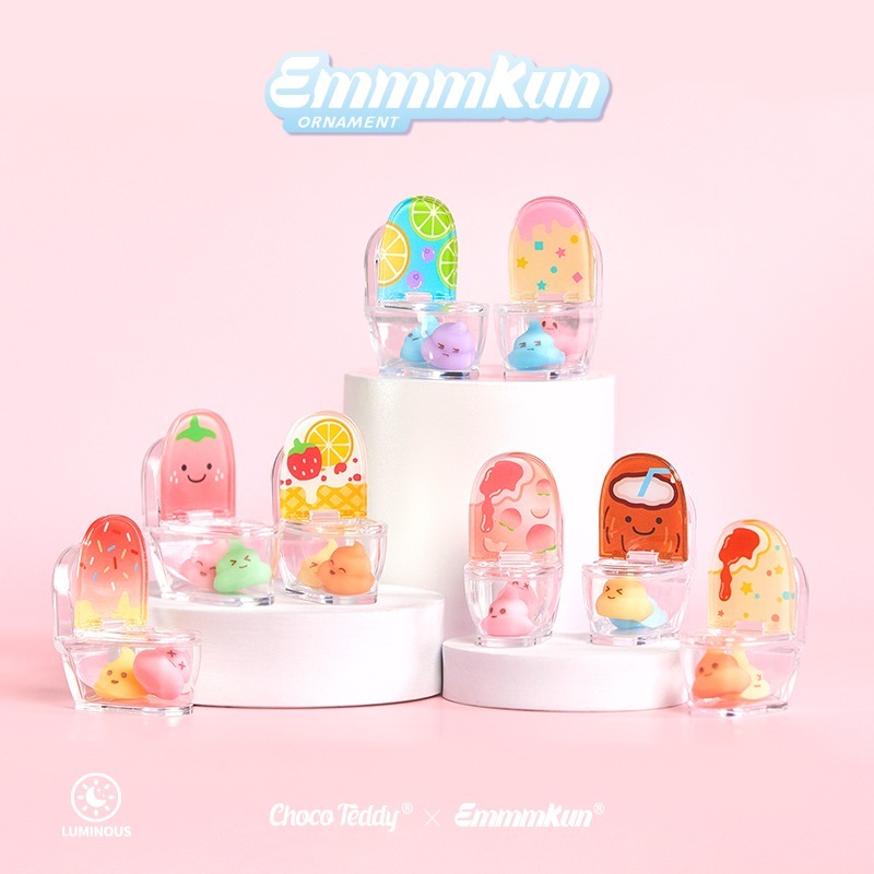 Mini Emmmkun Toilet Serie Blind Box Emmm Luminous Poop Figure Toy ...