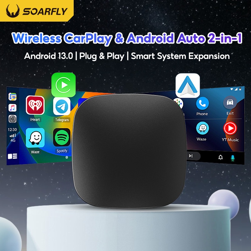 SOARFLY Wireless Screen Casting Box Plug & Play USB/Type-C Dongle | U ...