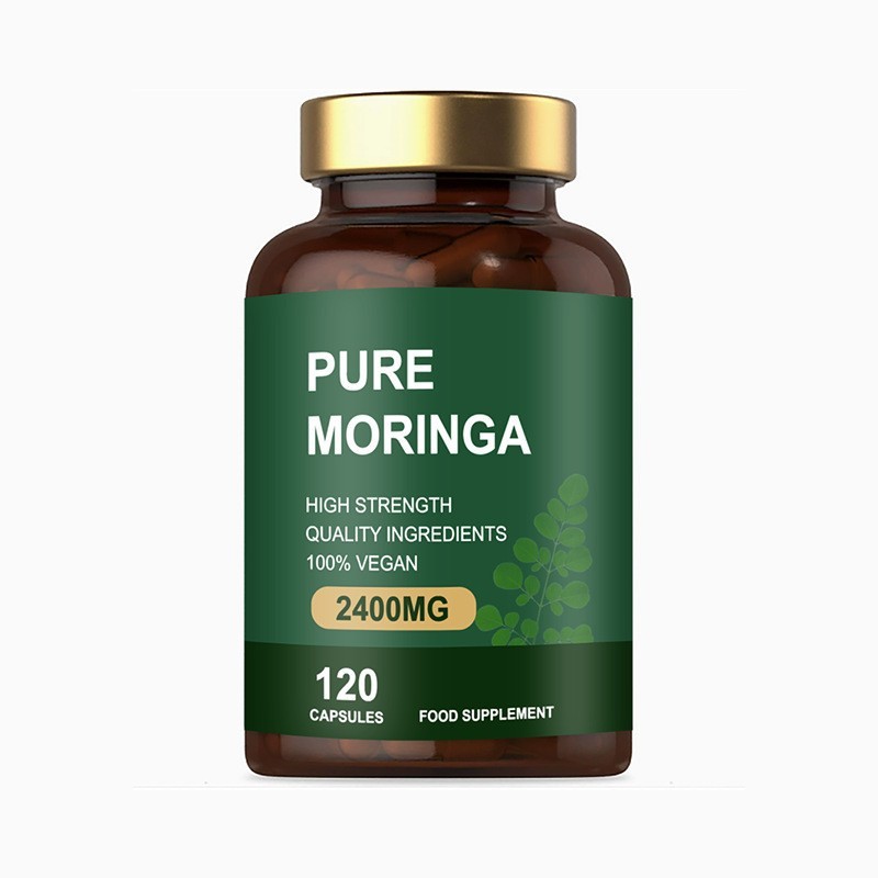 High Strength Moringa Capsules 120 capsules 2400mg per serving 100% ...
