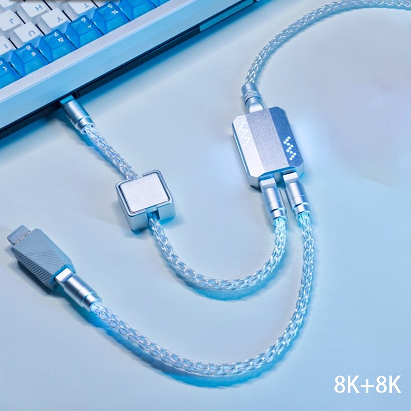 -LW- Supports 8K Customized Mechanical Keyboard RGB Type-C Connecting ...
