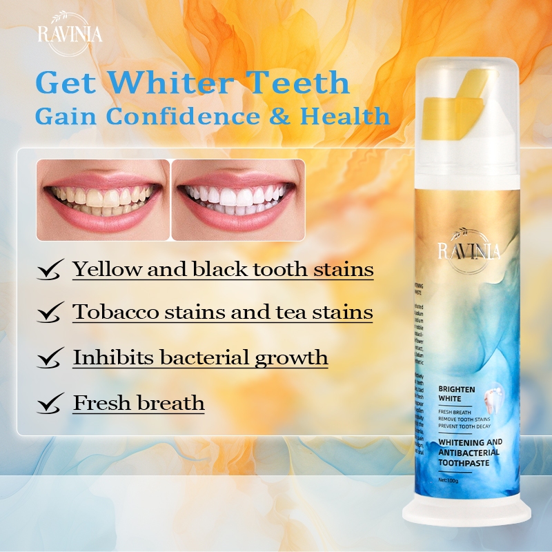 【SooHeal】Niacinamide Whitening Toothpaste yellow teeth fresh breath ...