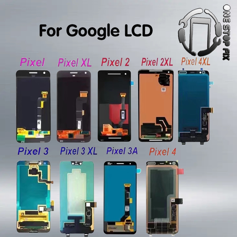 For Google Pixel 3XL LCD Pixel XL 2 2XL 3 3A 3AXL 4 4A 4XL 4A 5G LCD ...