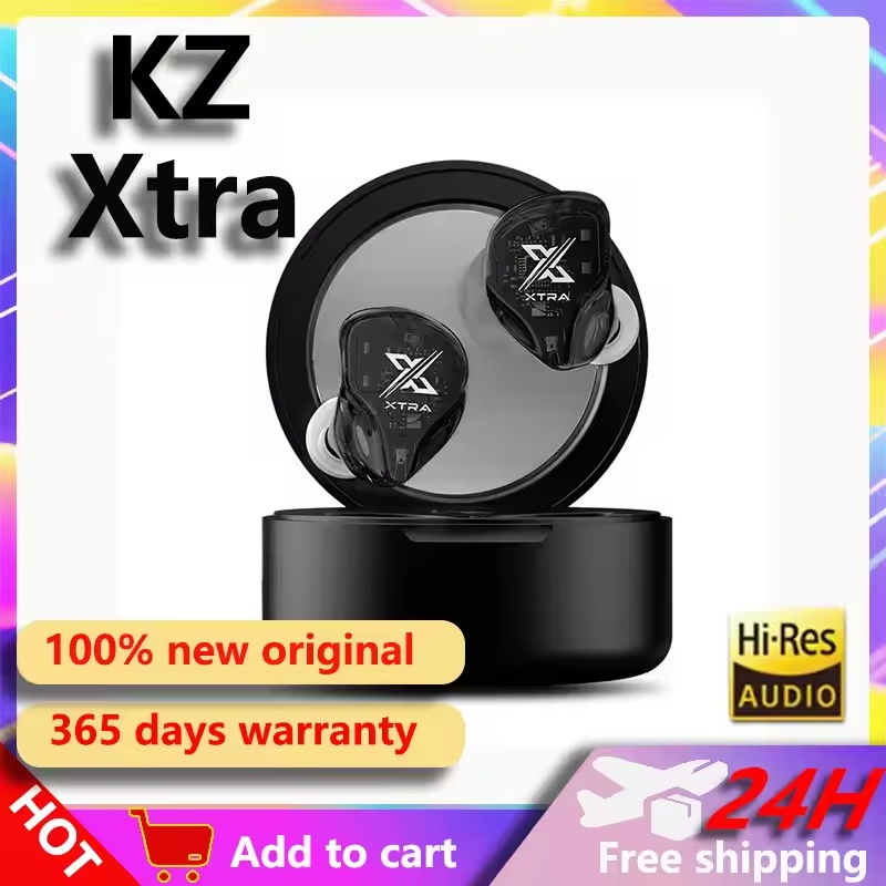 KZ Xtra TWS Noise Cancelling Bluetooth 5.4 Earphones True Wireless ...