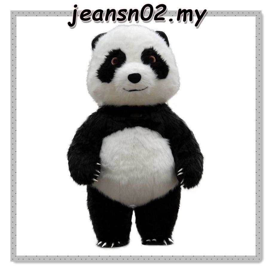 Panda Cartoon Doll Costume Zodiac Dragon Doll Mascot Polar Bear Event ...