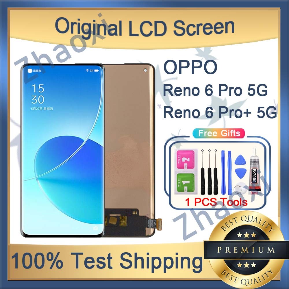 Original AMOLED OPPO Reno 6 Pro Reno 6 Pro Plus 5G LCD Screen Replacement | Shopee Malaysia