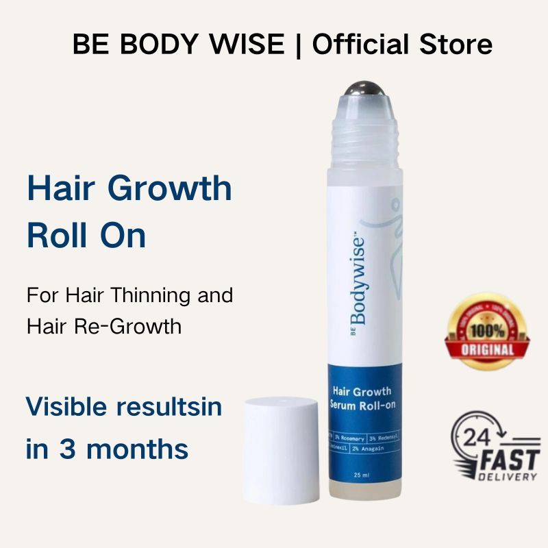 BE BODY WISE Hair Growth Serum 25ml-Reduce hair loss, hair thinning ...