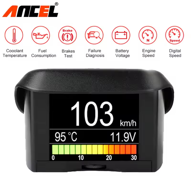 Ancel A202 On-board Computer For Car OBD2 Digital Display Fuel ...