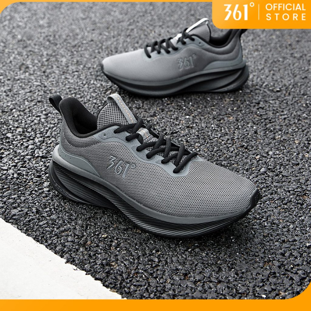 361 Degree Fengye 5 Men's Soft-soled Sports Shoes Mesh Breathable Shock-absorbing Lightweight ...