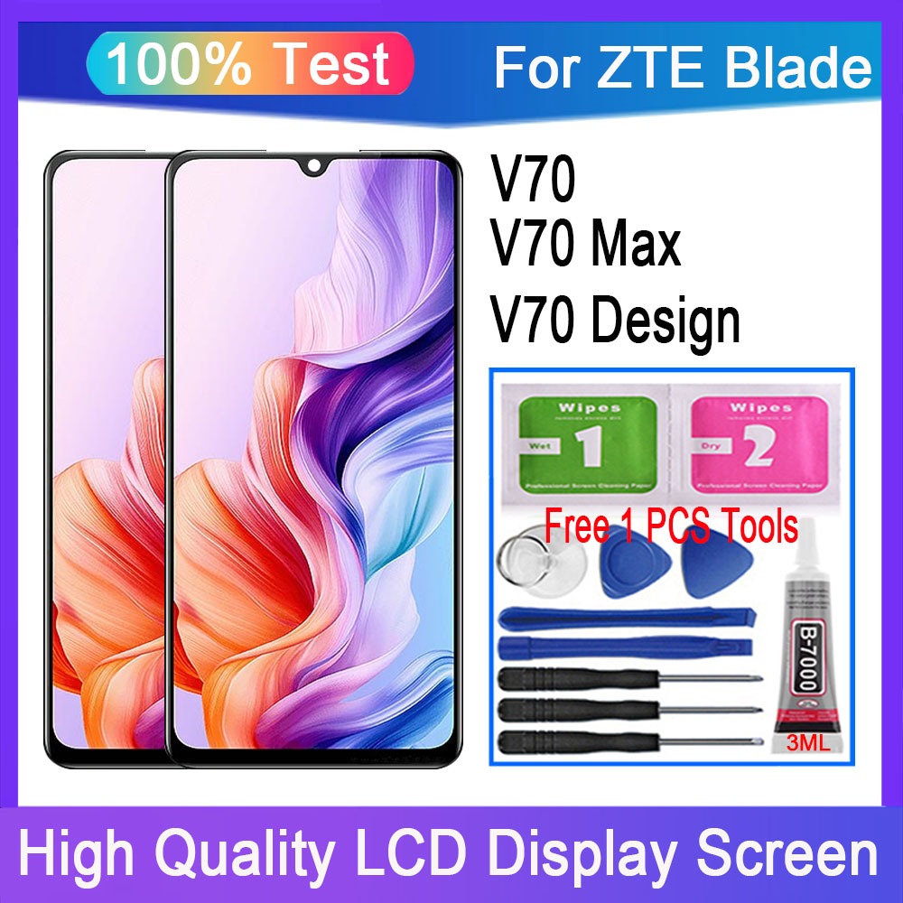 LCD For ZTE Blade Nubia V70 V70 Max V70 Design LCD Display Touch Screen ...