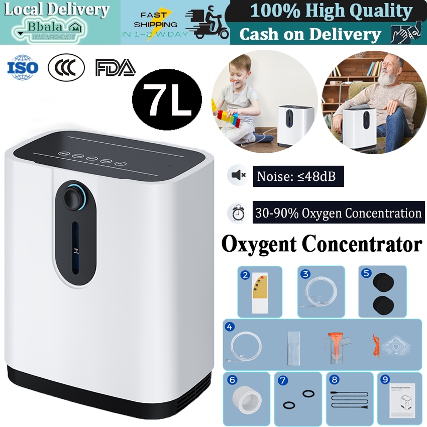 ⚡️Local Delivery⚡️ VARON Home oxygen concentrator,1-7 L/min adjustable ...