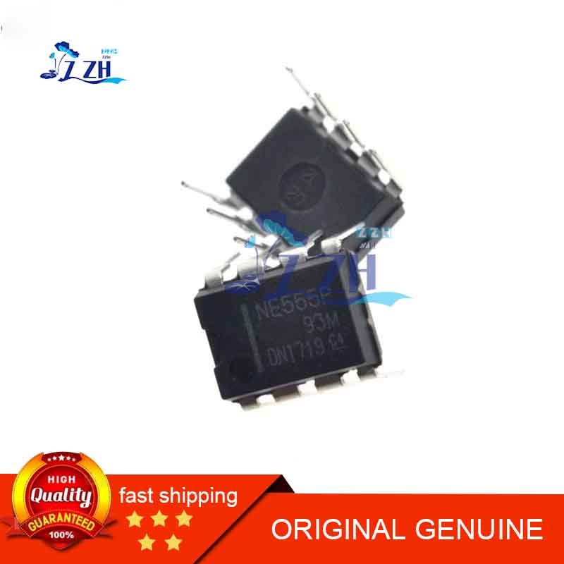 NE555 NE555P NE555N In-Line DIP8 Single High Precision Timer Chip ...