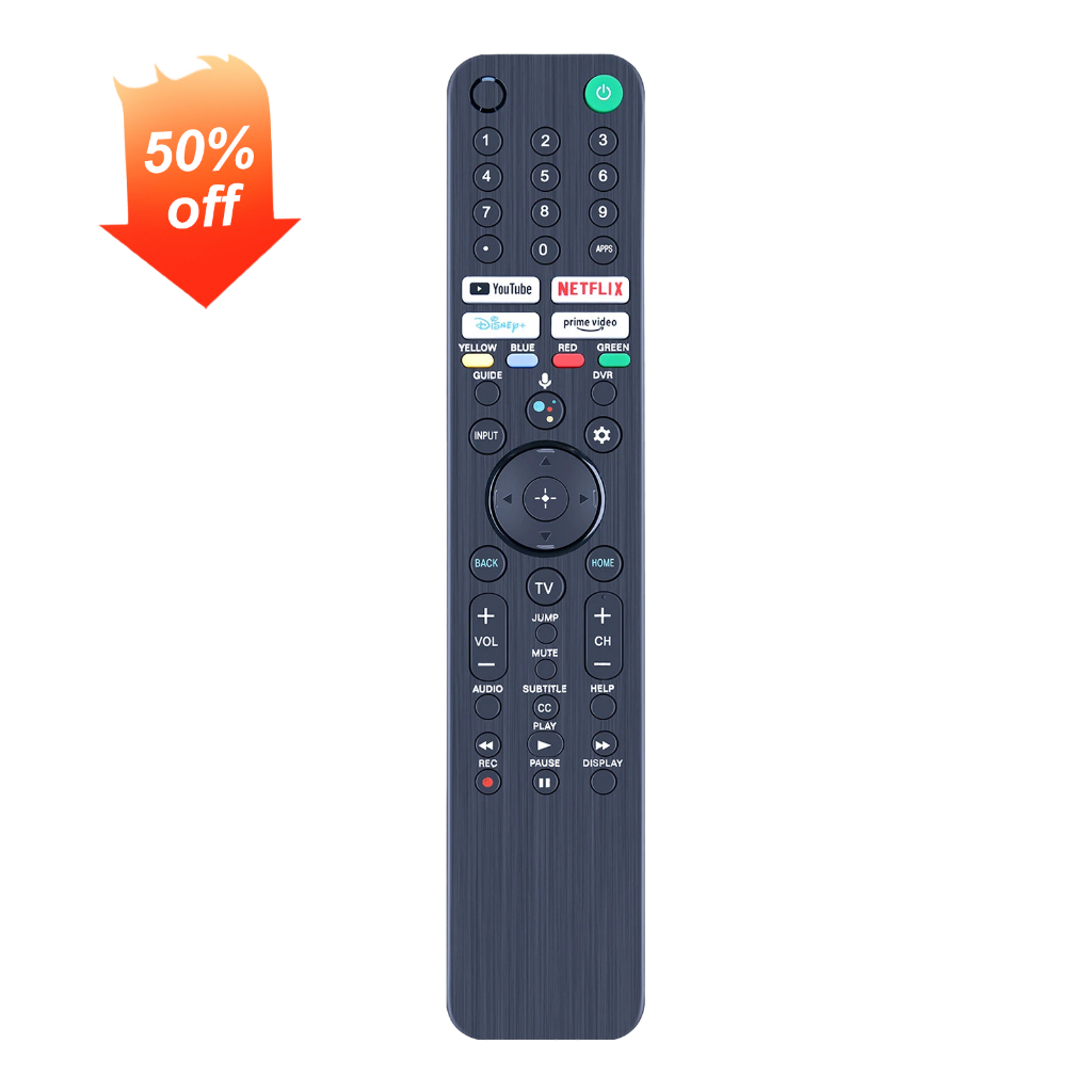 RMF-TX520U Voice Remote Control For All Sony TV Sony Bravia TVs/Sony Smart TVs XBR/KD/XR Series ...