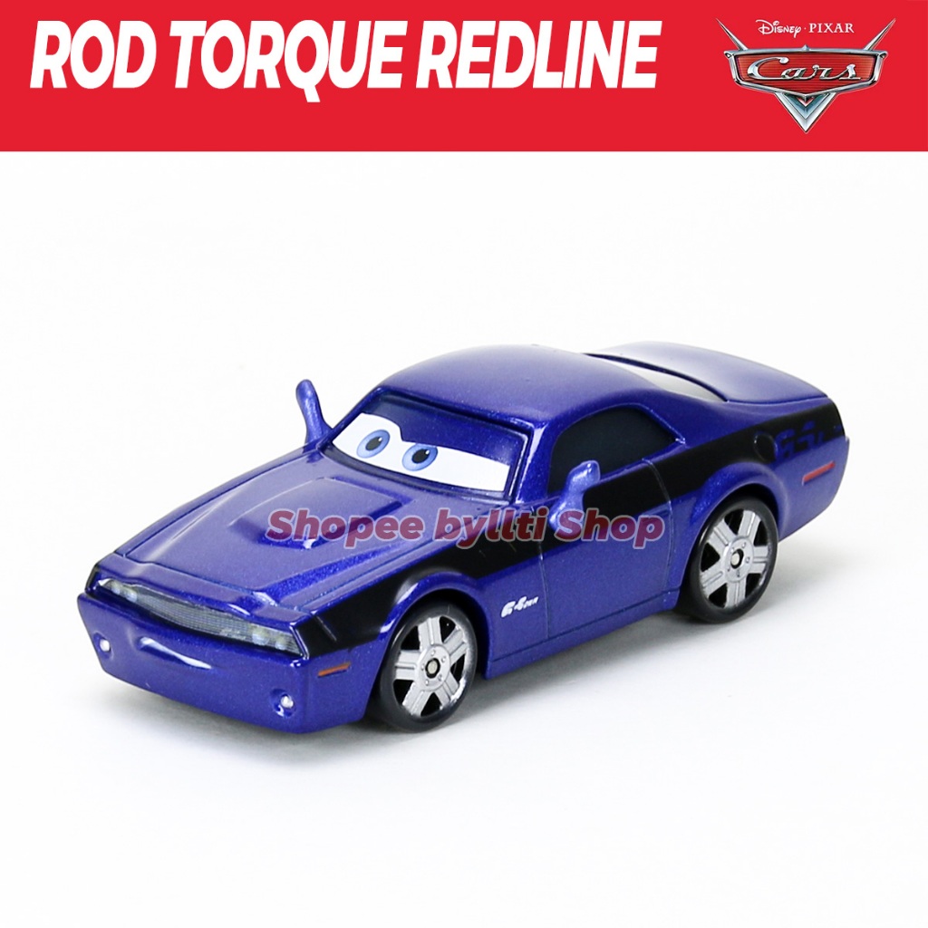 Mattel Disney Pixar Cars 2 Rod Torque Redline 1:55 Diecast Car McQueen ...