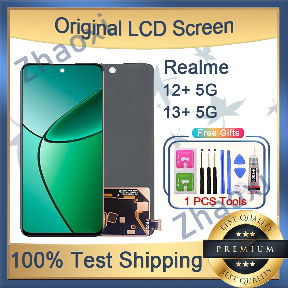 Original AMOLED Realme 12 Plus 13 Plus 5G LCD Screen Replacement ...