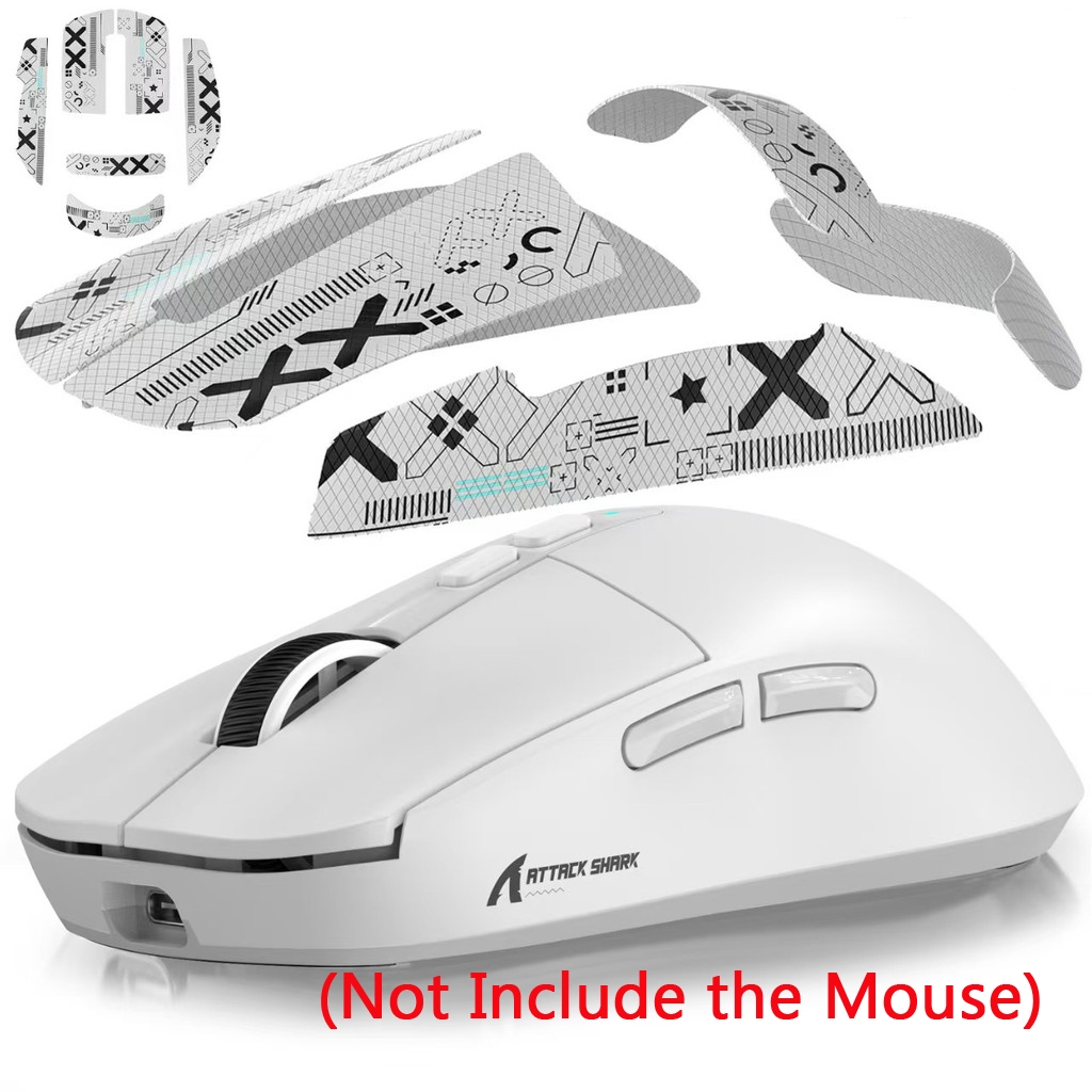 1 Set Non Slip Suck Sweat Mouse Sticker Mouse Grip Tape Skate Stickers ...