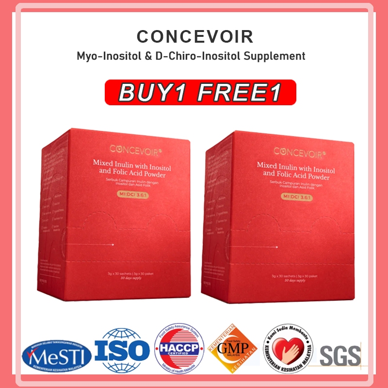 CONCEVOIR | Myo-Inositol & D-Chiro-Inositol Supplement (30 Sachets ...