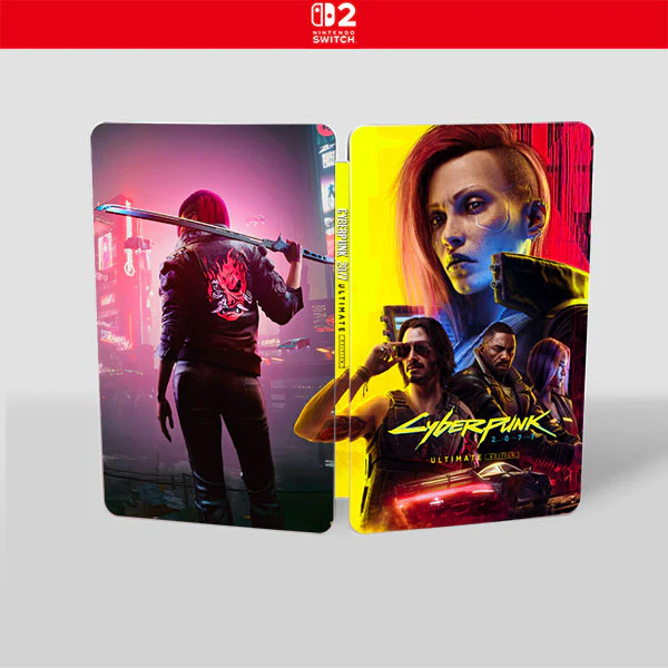 Cyberpunk 2077 Ultimate Edition Switch 2 Steelbook | FantasyBox ...