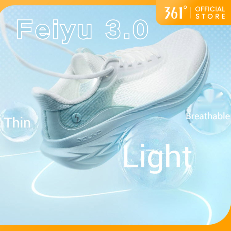361 Degrees Feiyu 3.0 men women running shoes summer new mesh ...