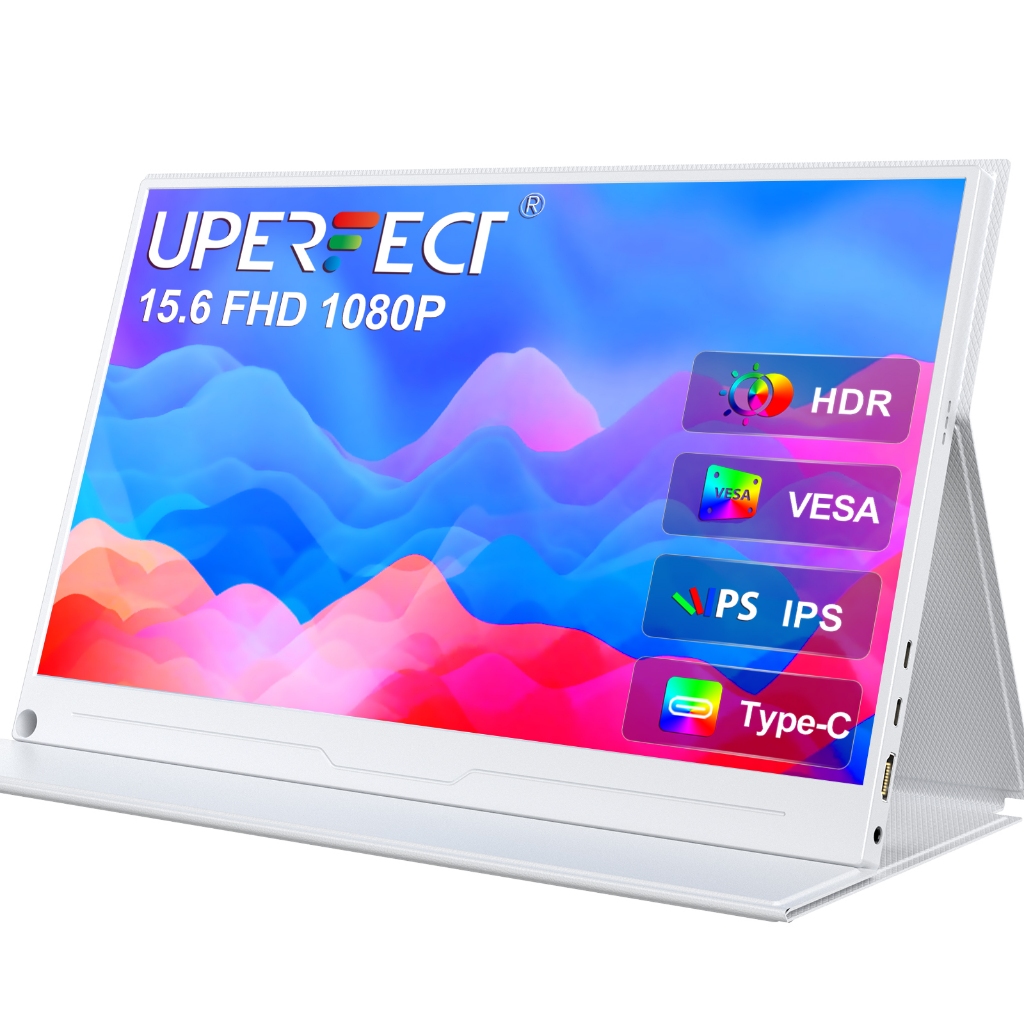 UPERFECT 15.6-inch 60Hz 1080P 250nits Portable Monitor for Laptops USB ...