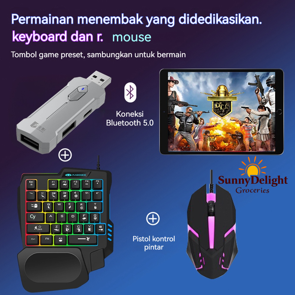 M1 Pro Mobile Controller Gaming Keyboard Mouse Converter PUBG ...