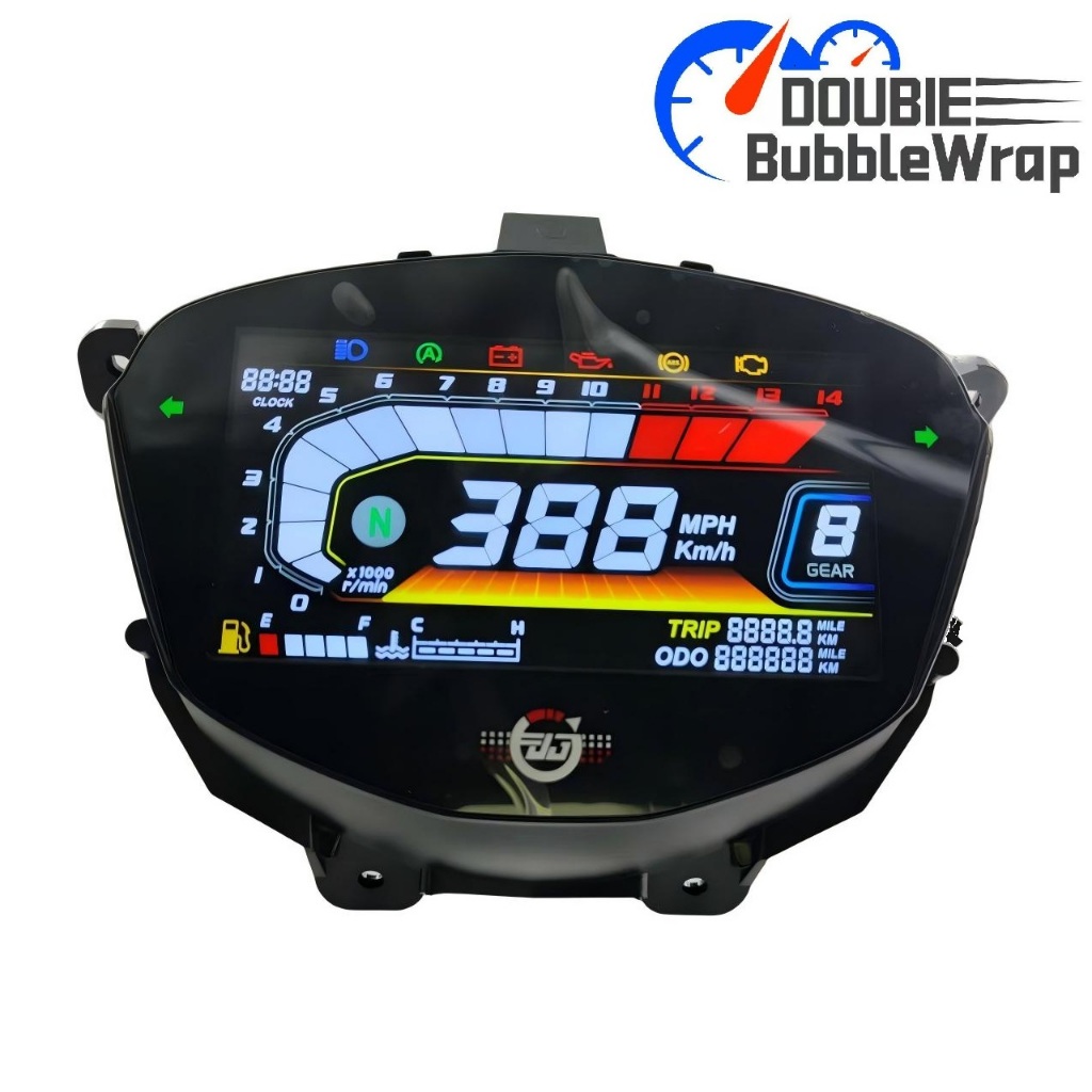 For YAMAHA Y15 Y15ZR V2 2019–2025 Digital Meter LCD Speedometer Plug ...