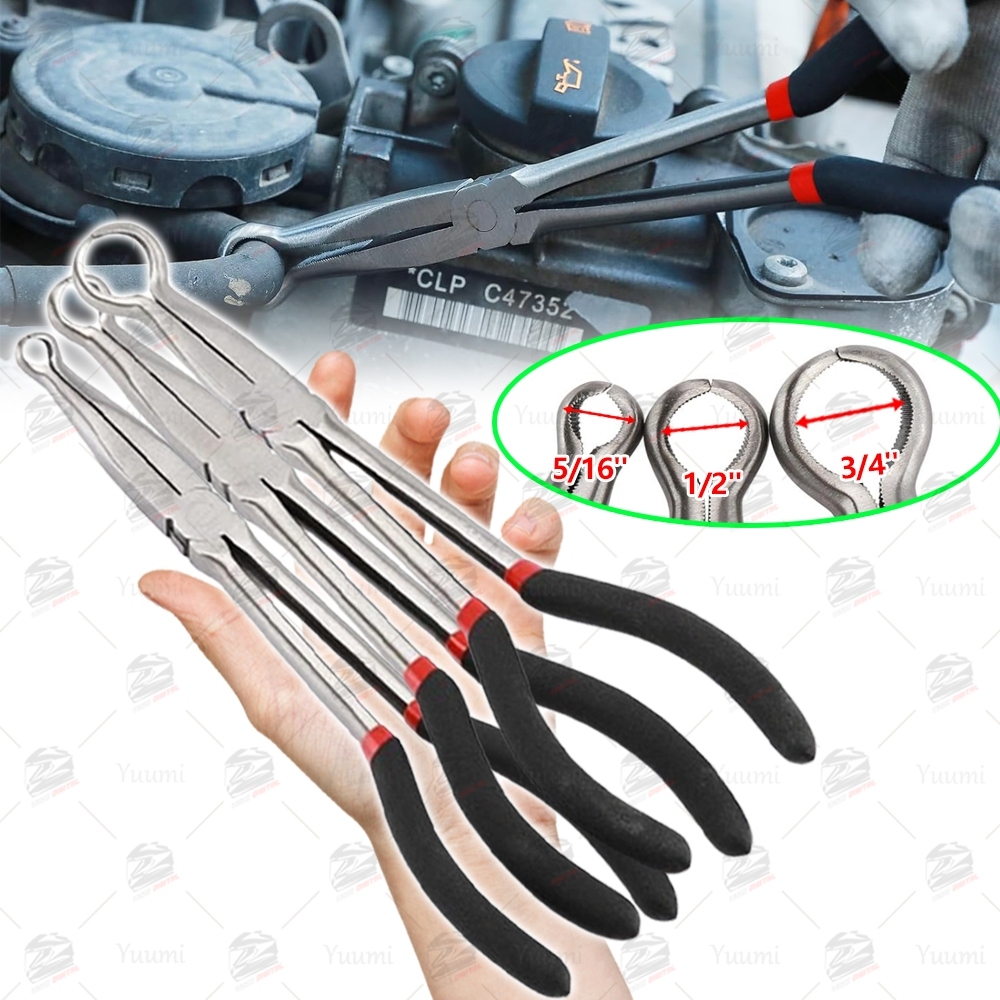 3Pcs Hose Gripper Plier Multifunction Long Reach Removal Pliers ...