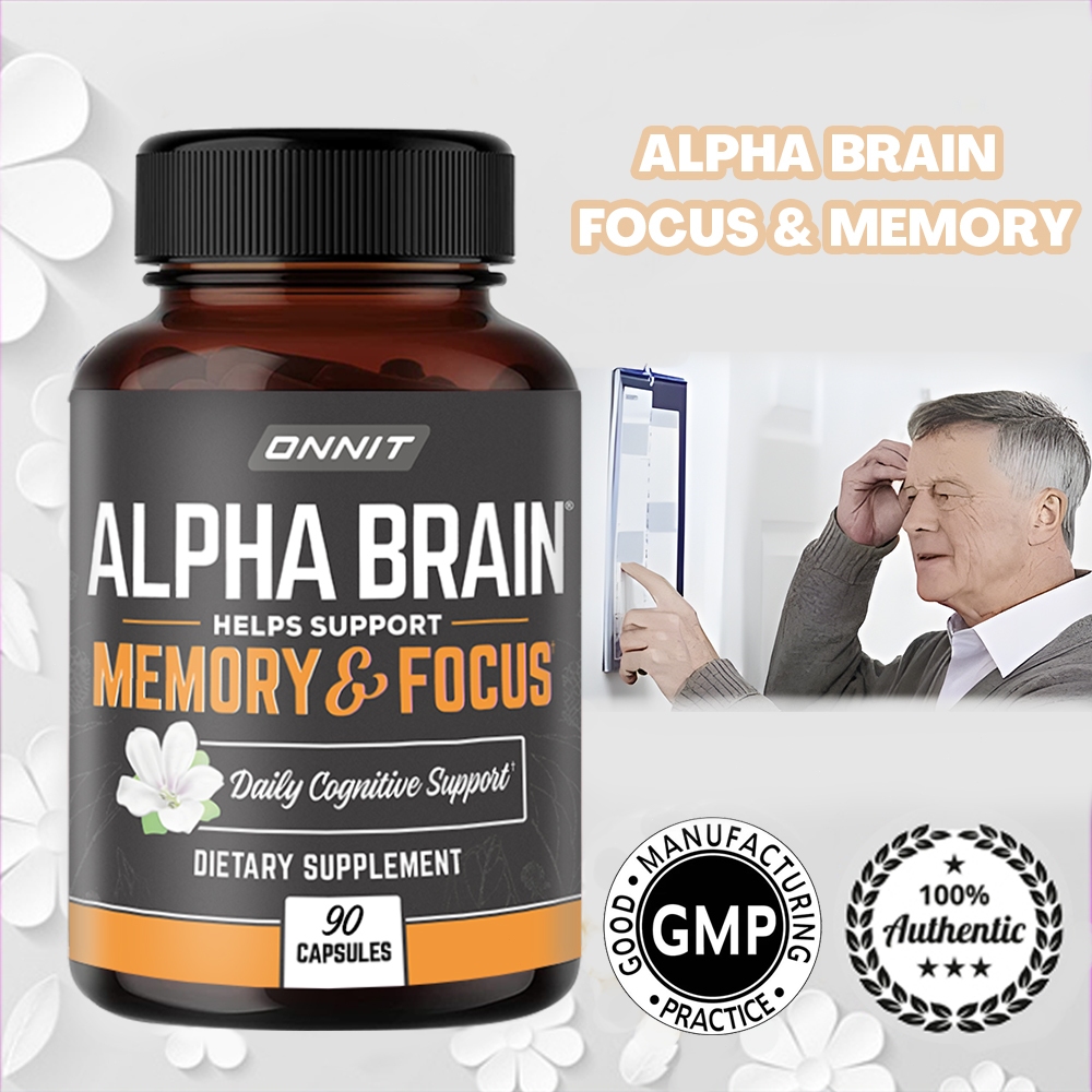 Onnit Alpha Brain Booster | Supplement For Memory and Focus,30 To120 ...