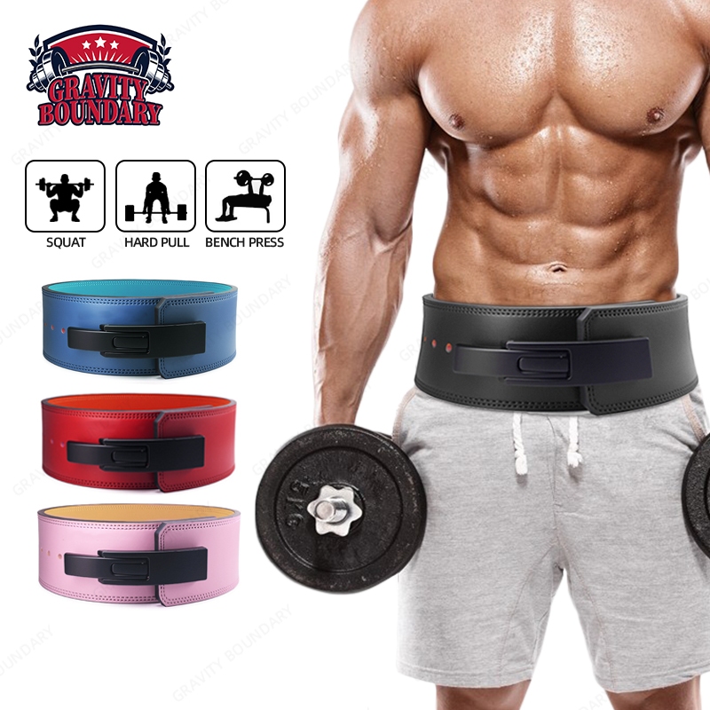 Gravity Boundary Quick-Lock Weightlifting Belt Instant Fit Protection ...