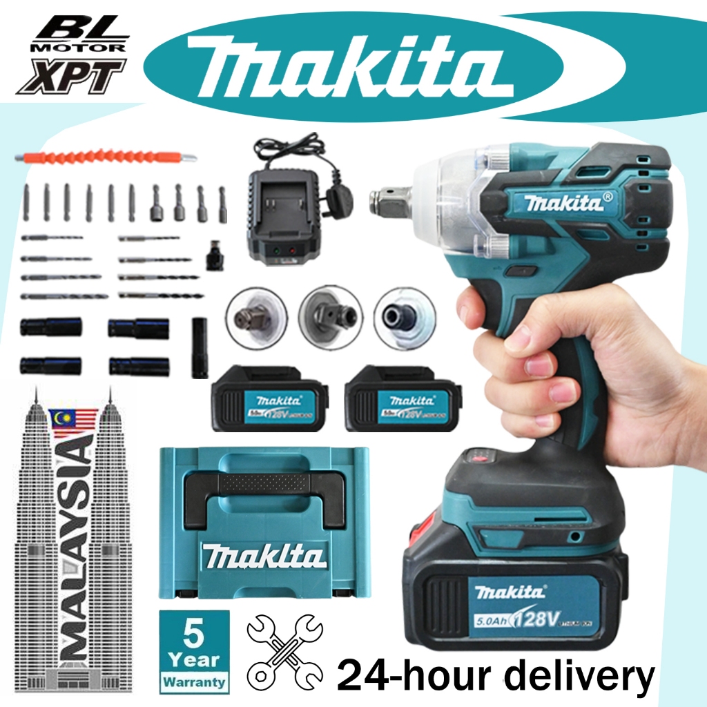 Makita【Ship within 6 hours】Cordless Impact Wrench Drill Impact Drill ...