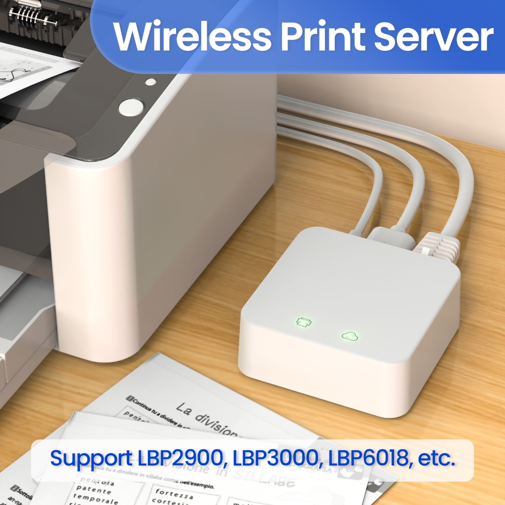 Wireless Print Server for LBP Series (CAPT) Printer – Wireless Computer ...