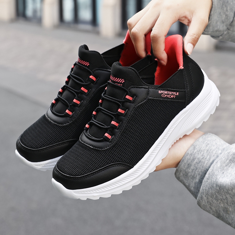 Loose Widened diabetes shoes Women's walking shoes Wide toe feet ...