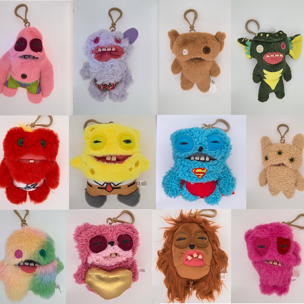 Fuggler Stuffed Keychain Toys BUDGIE FUGGLER LABORATORY MISFITS Funny ...